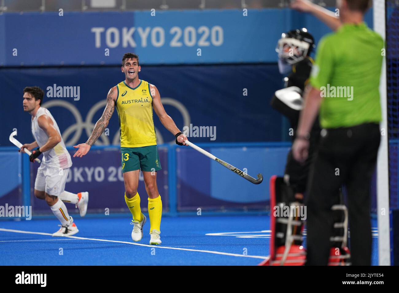Blake Govers of Australia reacts during the Men's Gold Medal final ...