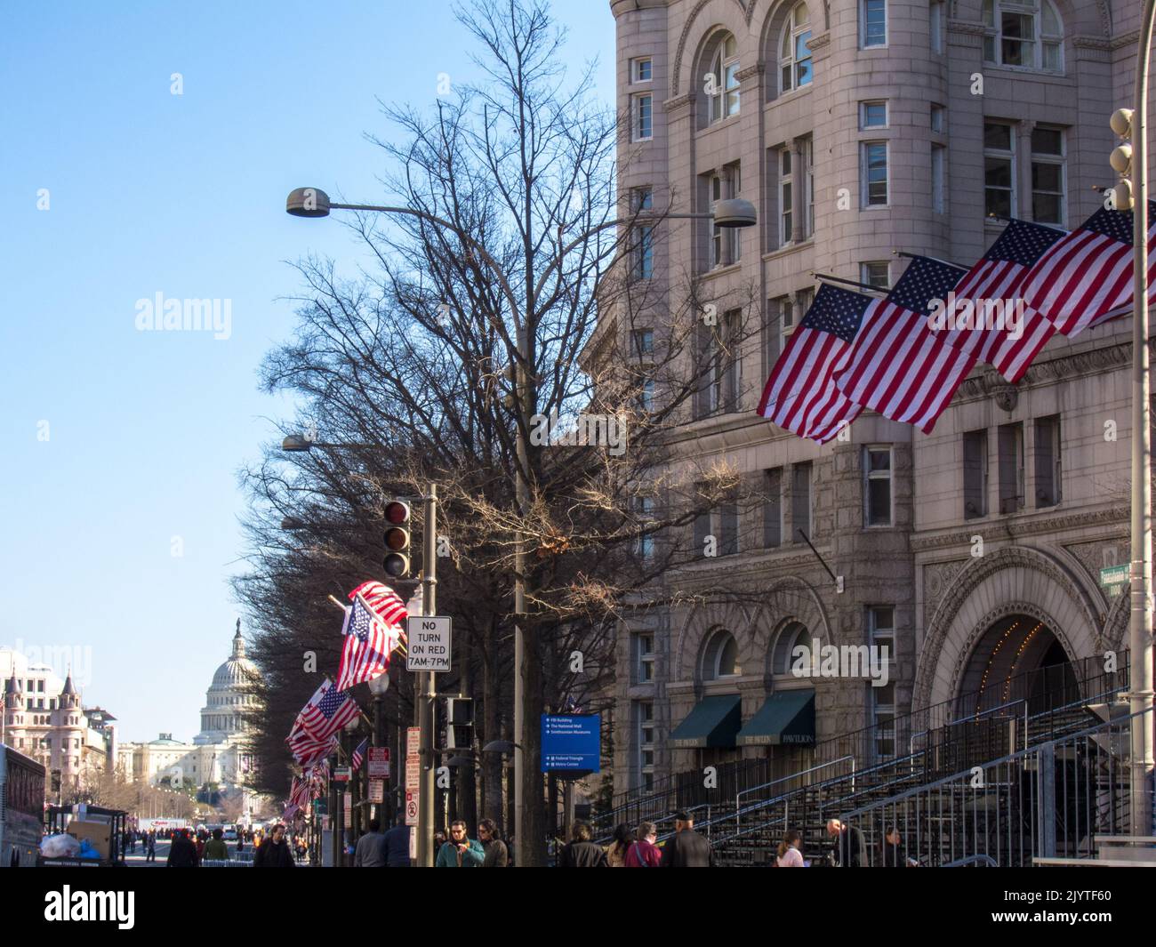 Trump inauguration ceremony hi-res stock photography and images - Alamy