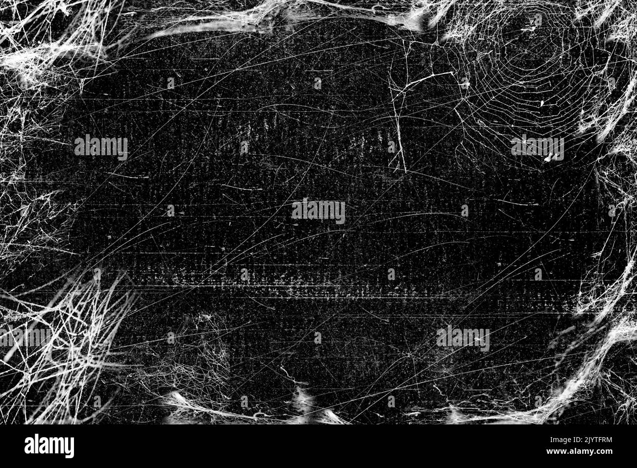 Cobweb frame. Halloween party. Texture of spider web. Horror scary ...