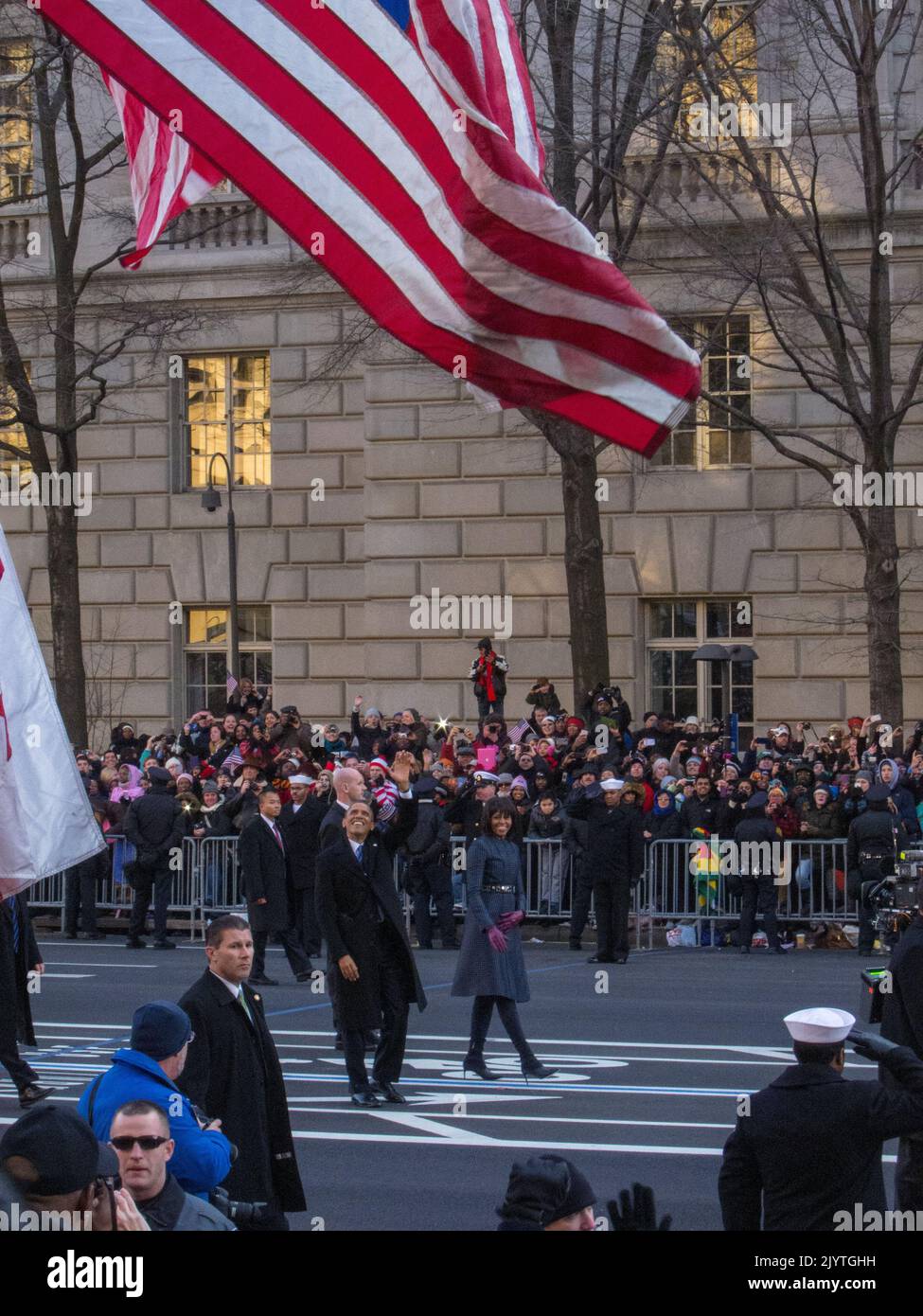 2013 presidential inauguration parade hi-res stock photography and ...