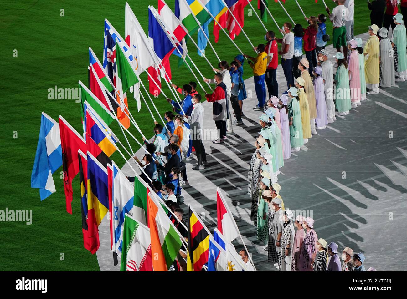 The Closing Ceremony during the Tokyo Olympic Games Closing Ceremony ...