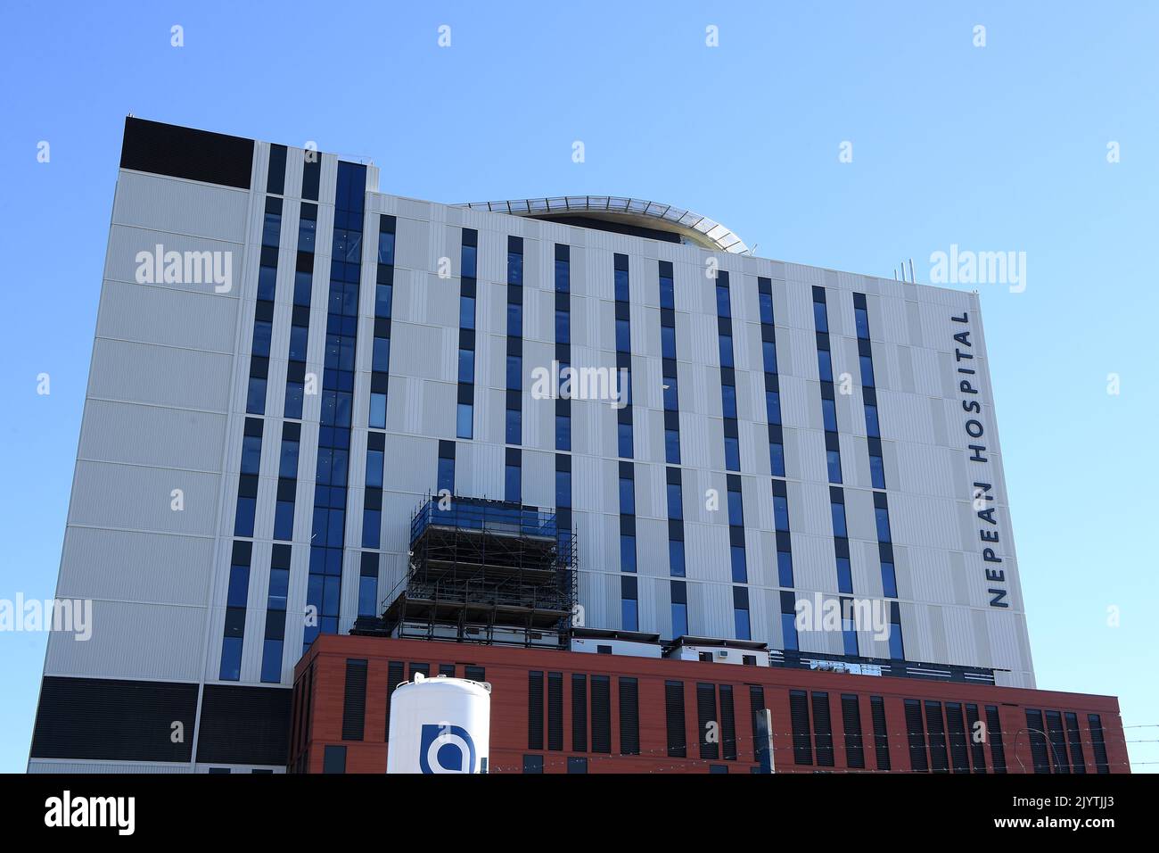 A general view of Nepean Hospital at Penrith, west of Sydney, Thursday ...