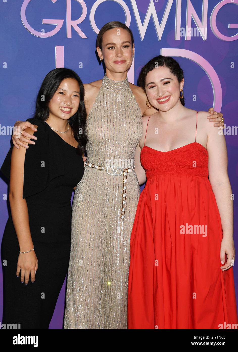 Hollywood, Ca. 07th Sep, 2022. (L-R) Isabel Lam, Brie Larson and Clare ...