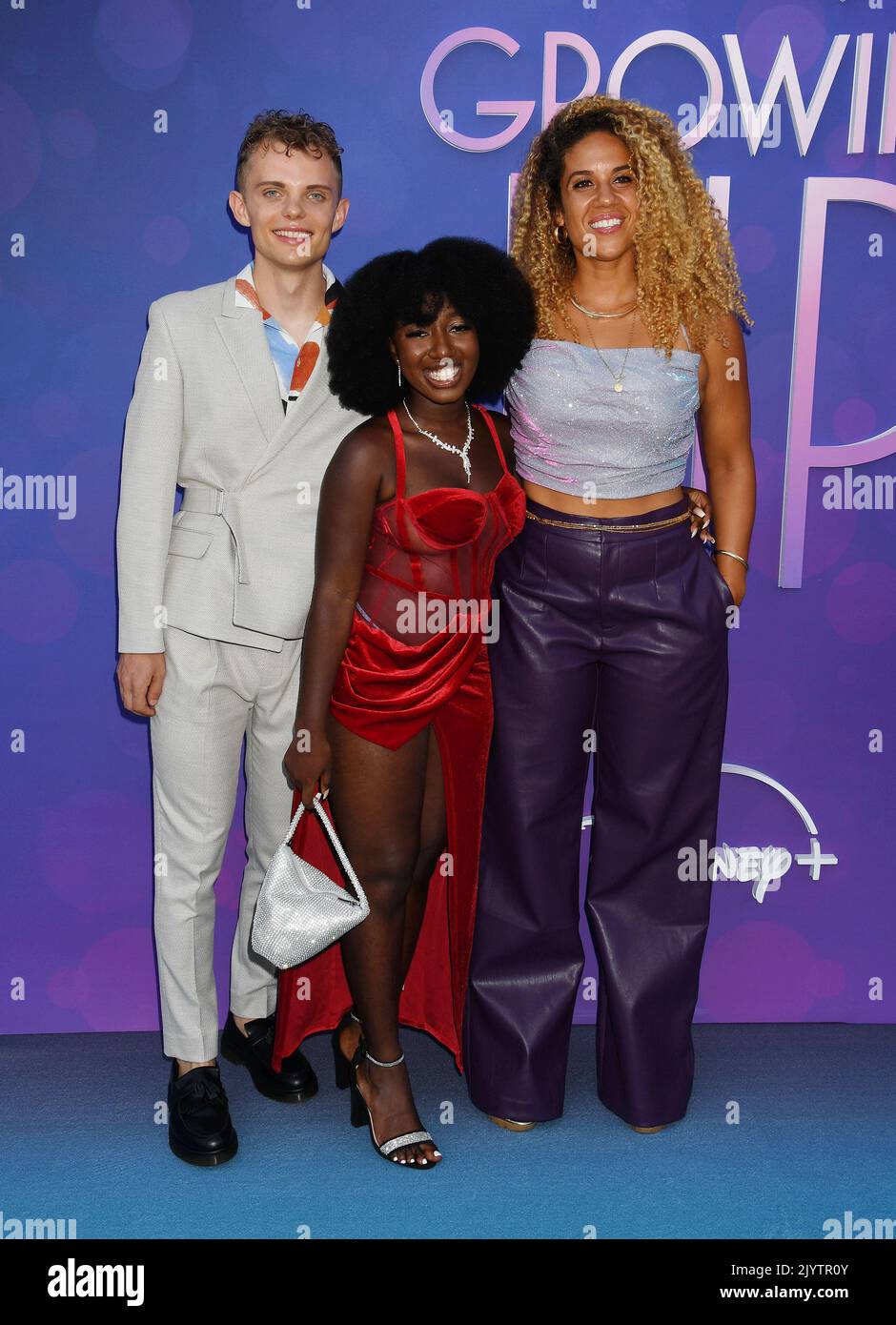 Hollywood, Ca. 07th Sep, 2022. (L-R) Gavin Arneson, Vanessa Aryee and ...
