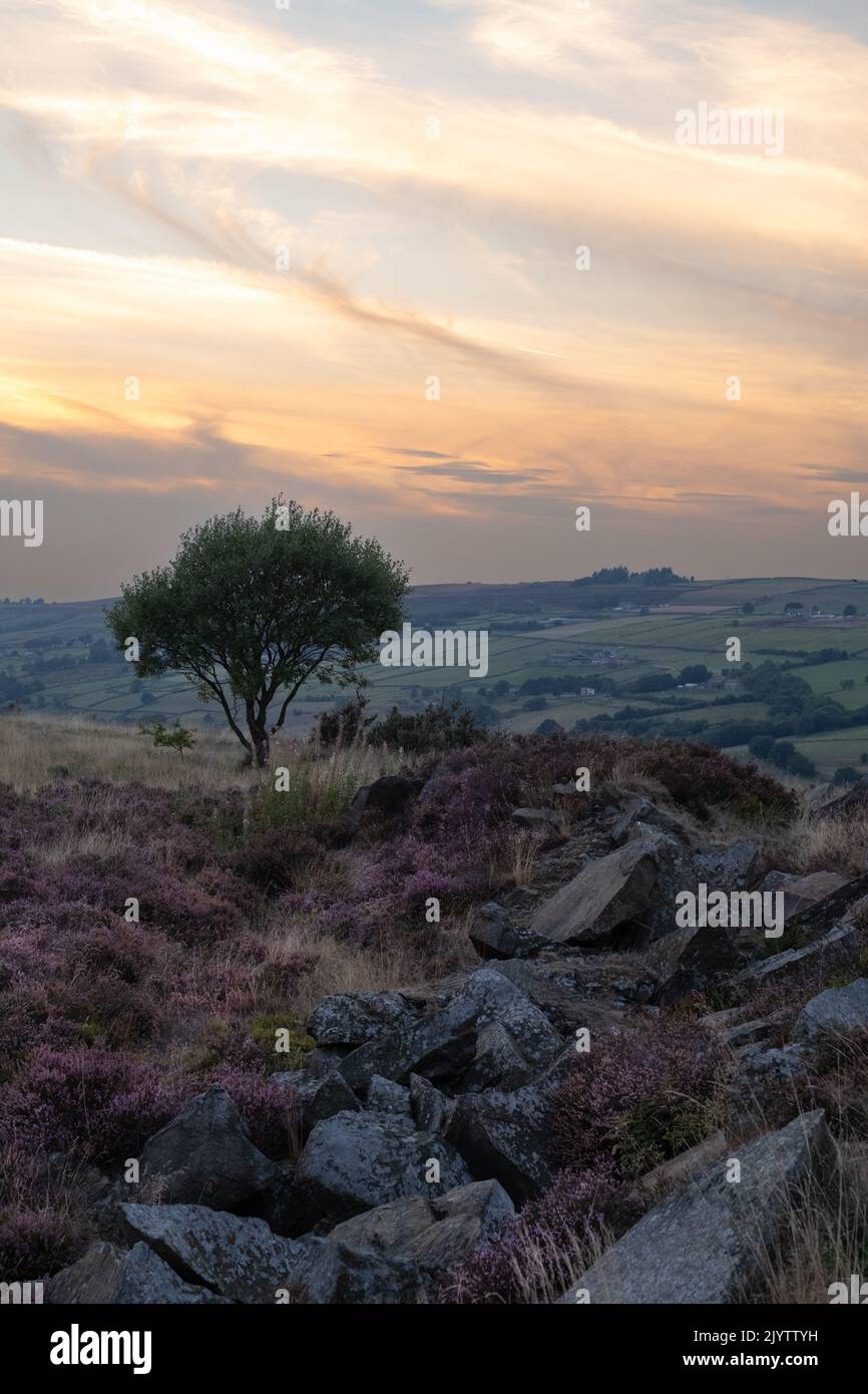 Penistone Hill, Haworth, West Yorkshire UK Stock Photo - Alamy