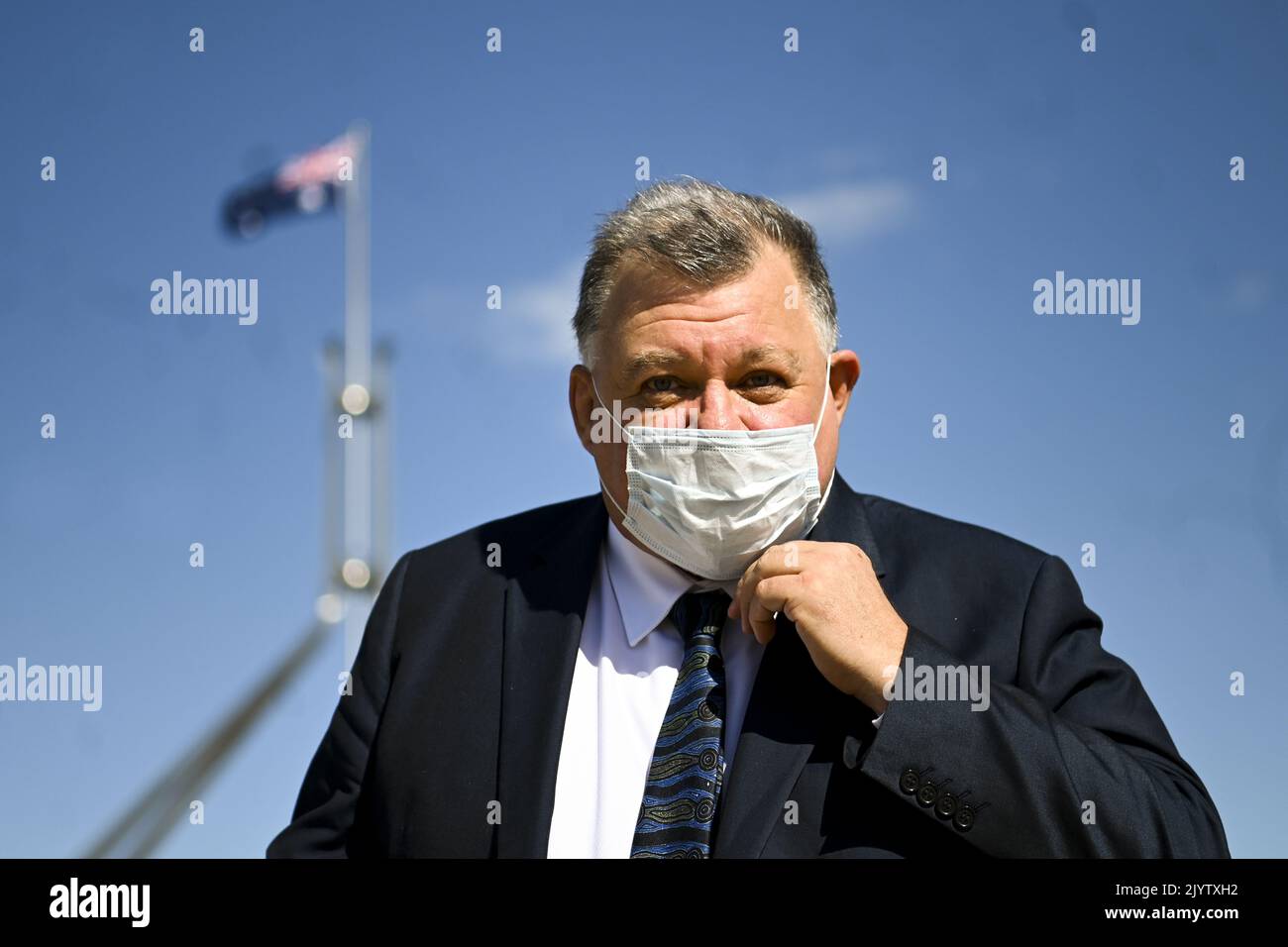 Independent Member for Hughes Craig Kelly poses for photographs outside ...