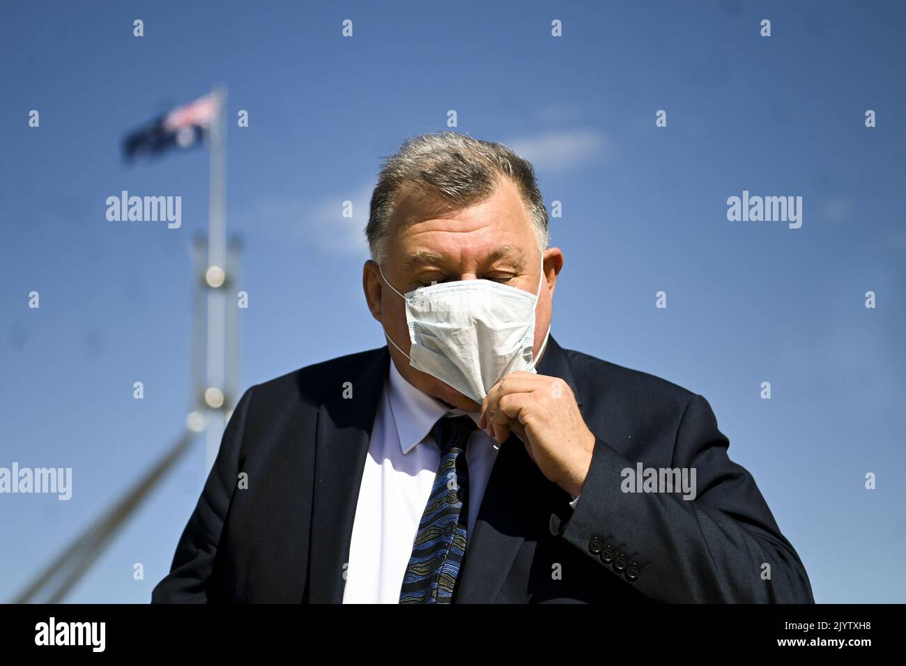 Independent Member for Hughes Craig Kelly poses for photographs outside ...