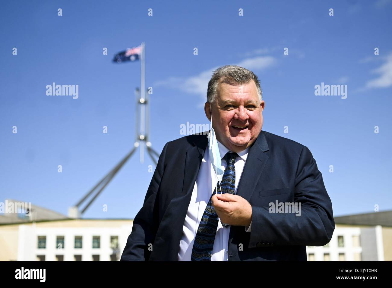 Independent Member for Hughes Craig Kelly poses for photographs outside ...