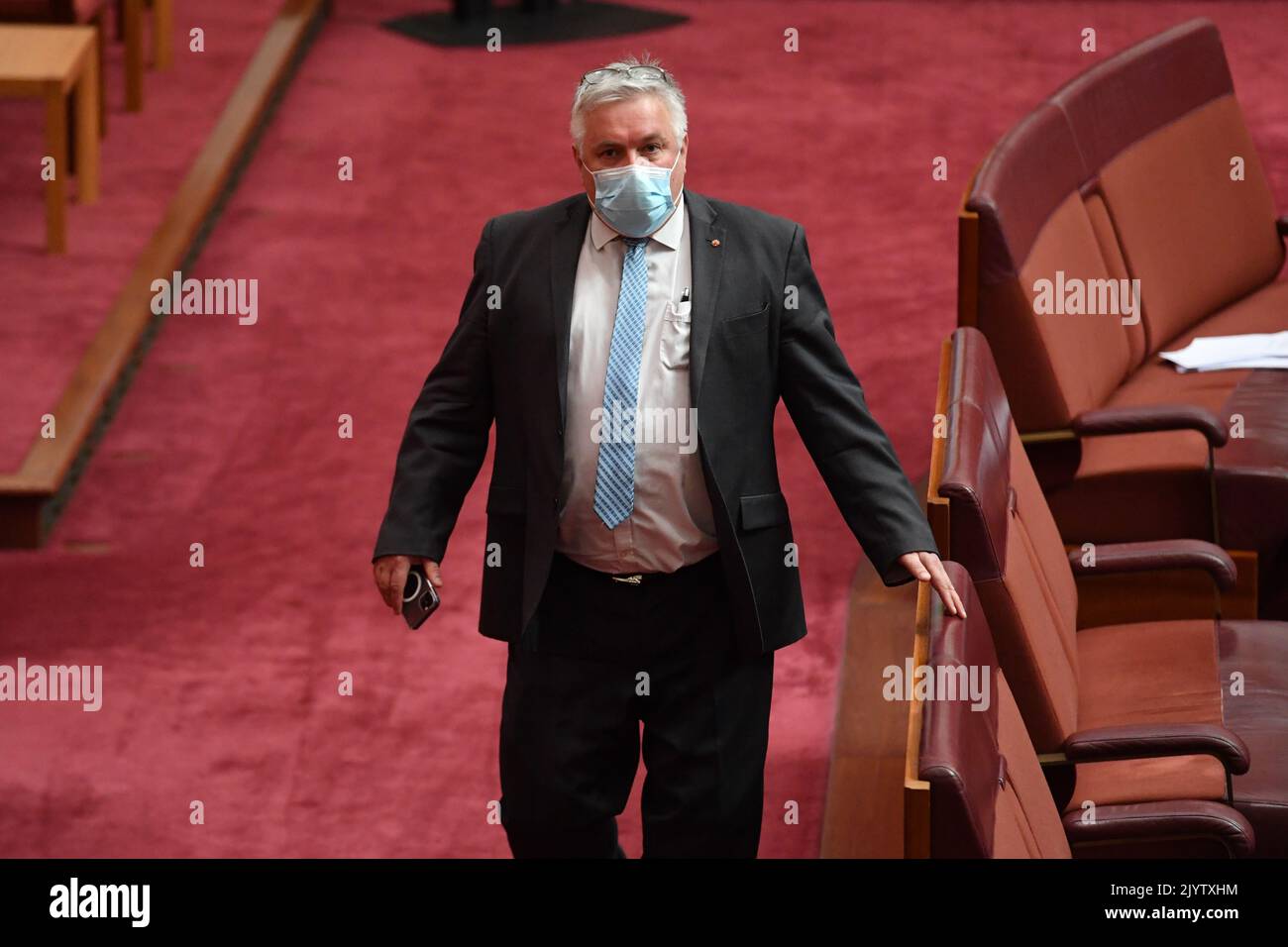 Independent Senator Rex Patrick after speaking on his Forced Labour ...