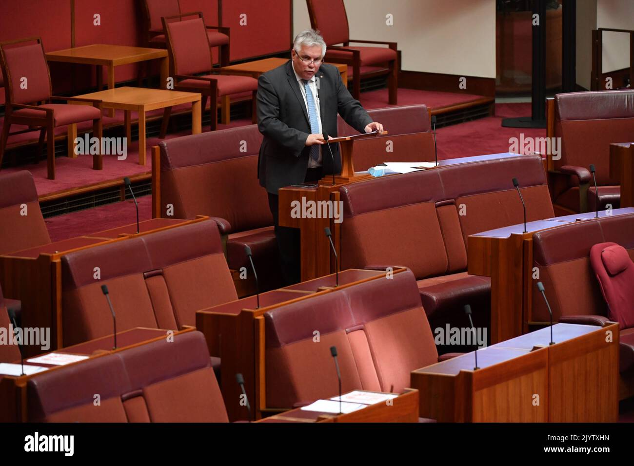 Independent Senator Rex Patrick speaks on his Forced Labour Bill in the ...