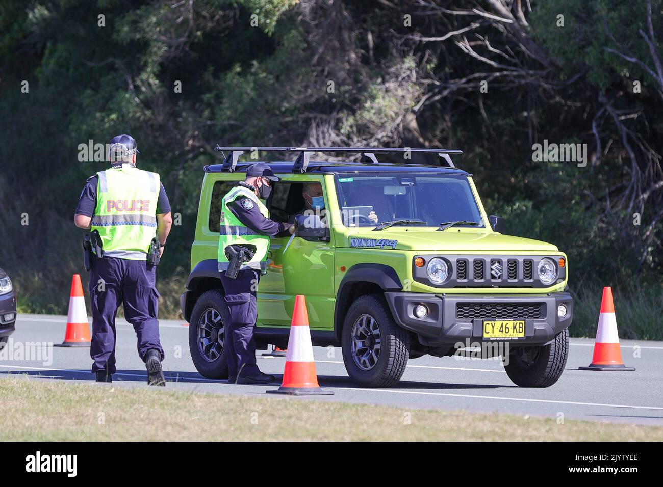 Australian Defence Force (ADF) personnel and Queensland Police process ...