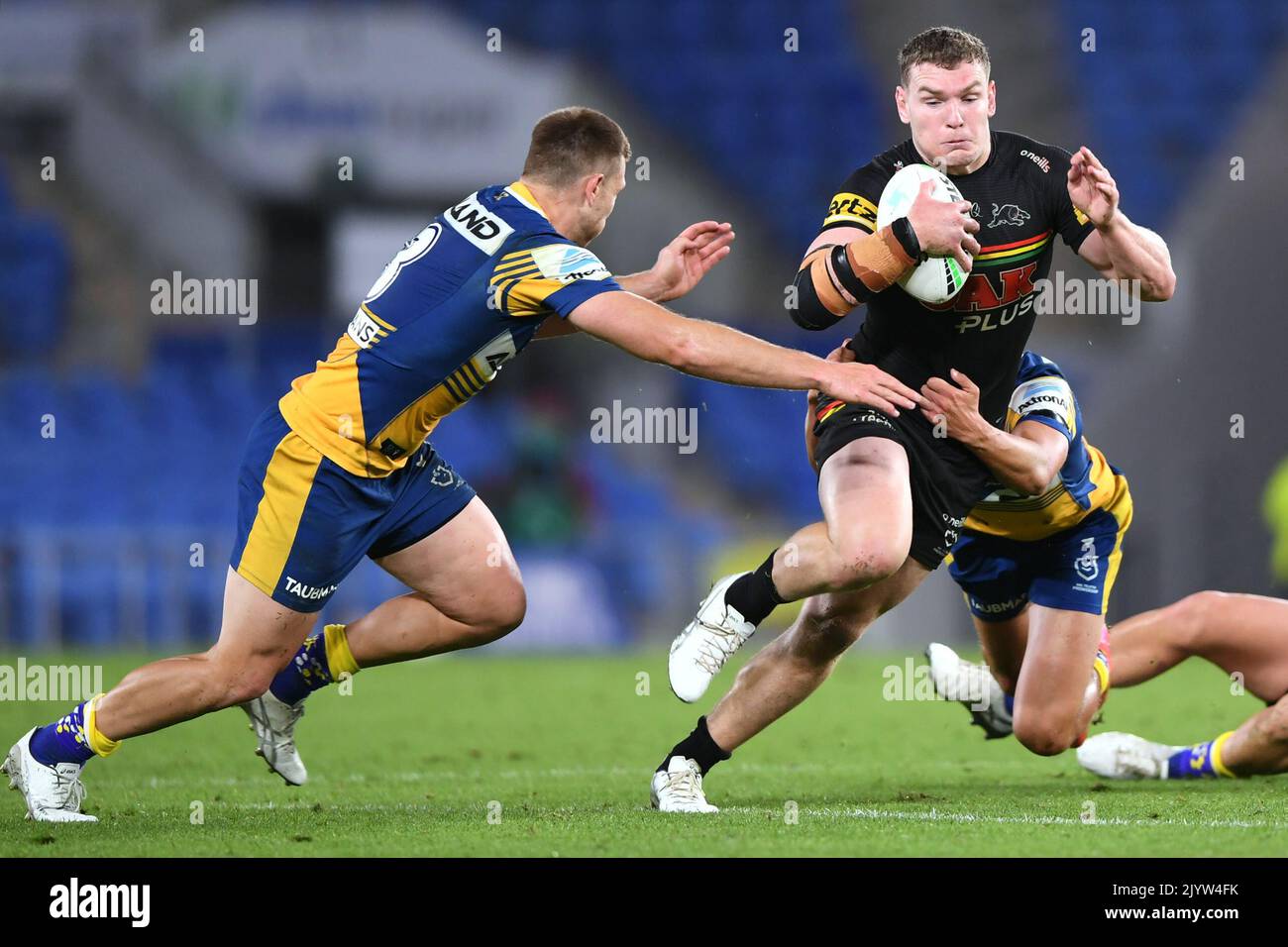 Panthers Liam Martin in action during the Round 25 NRL match between ...