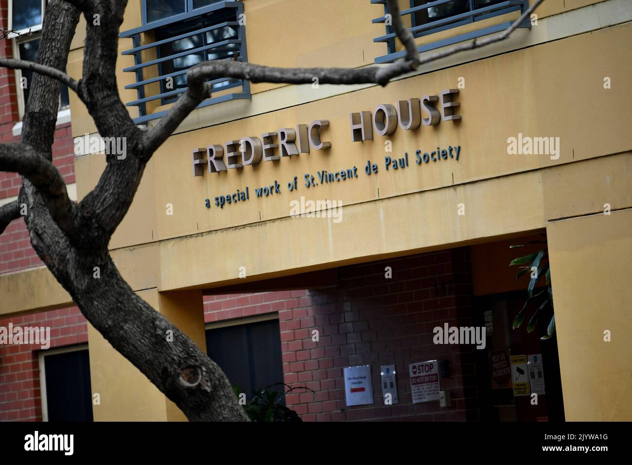 A general view of the St Vincent de Paul Frederic House facility at ...