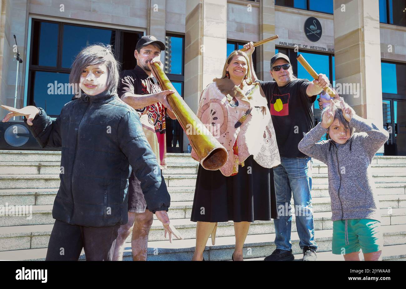 New Senator for WA Dorinda Cox poses for a portrait outside of ...