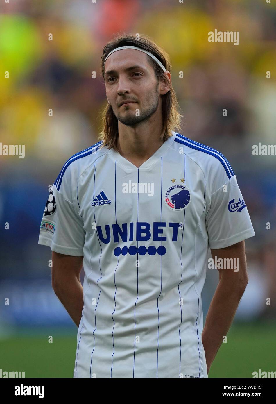 September 6, 2022: Rasmus Falk (FC Copenhagen) looks on during Borrusia ...