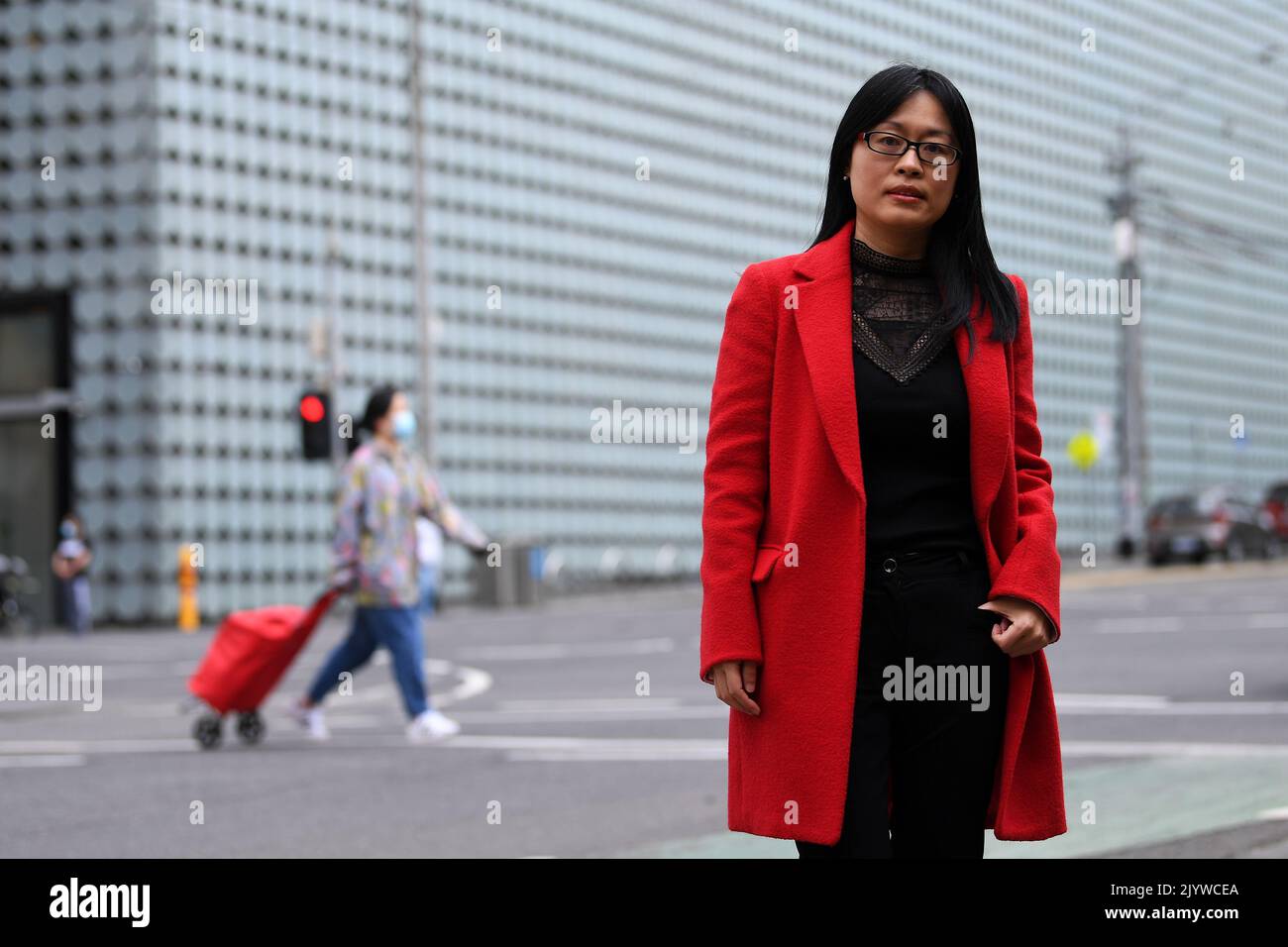 Rebecca Yang poses for a photograph in Melbourne, Friday, September 17 ...
