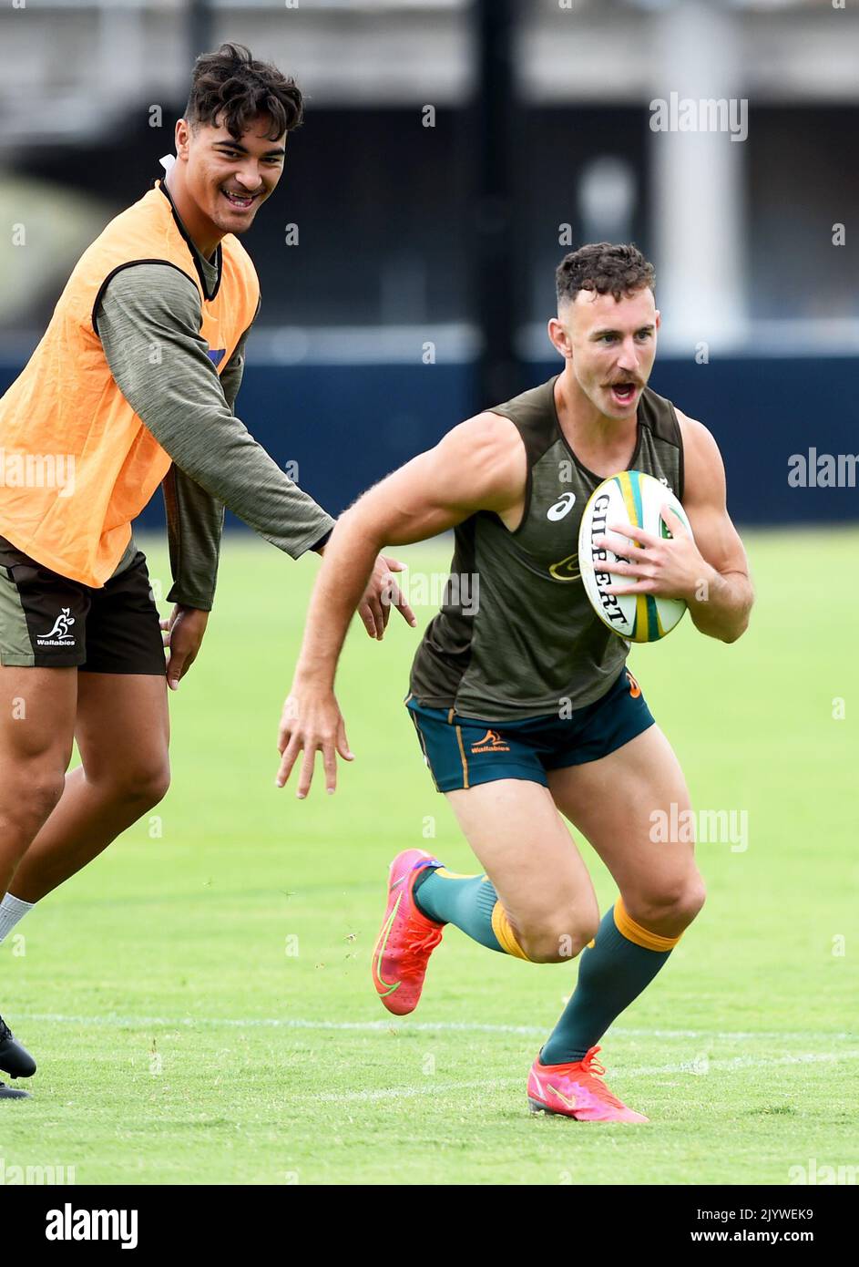 Nic White during an Australian Wallabies training session in Townsville ...