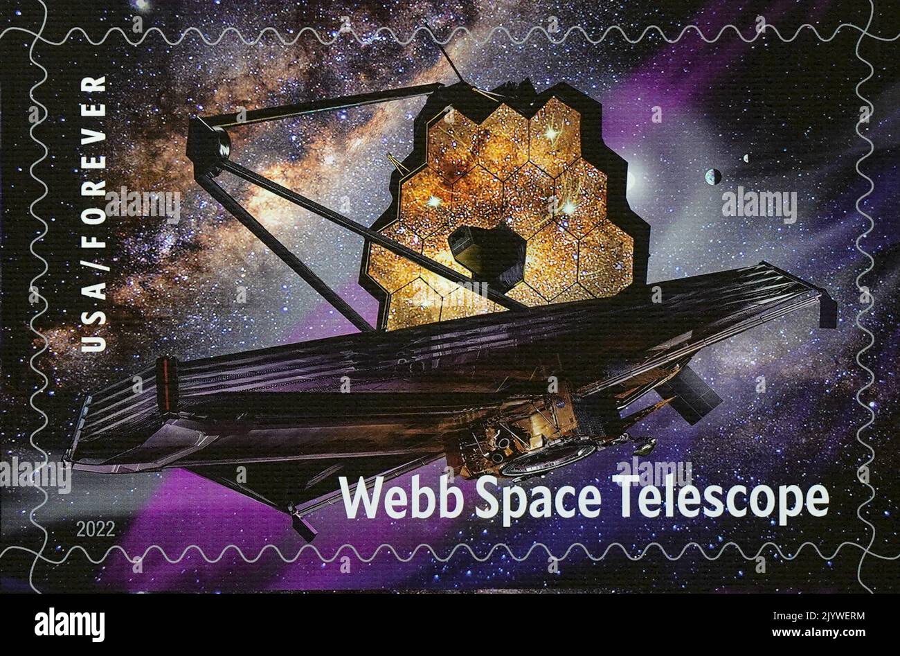 Stamp space nasa hi-res stock photography and images - Alamy