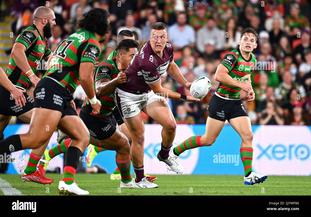 Sean Keppie of the Sea Eagles during the NRL Preliminary Final match ...