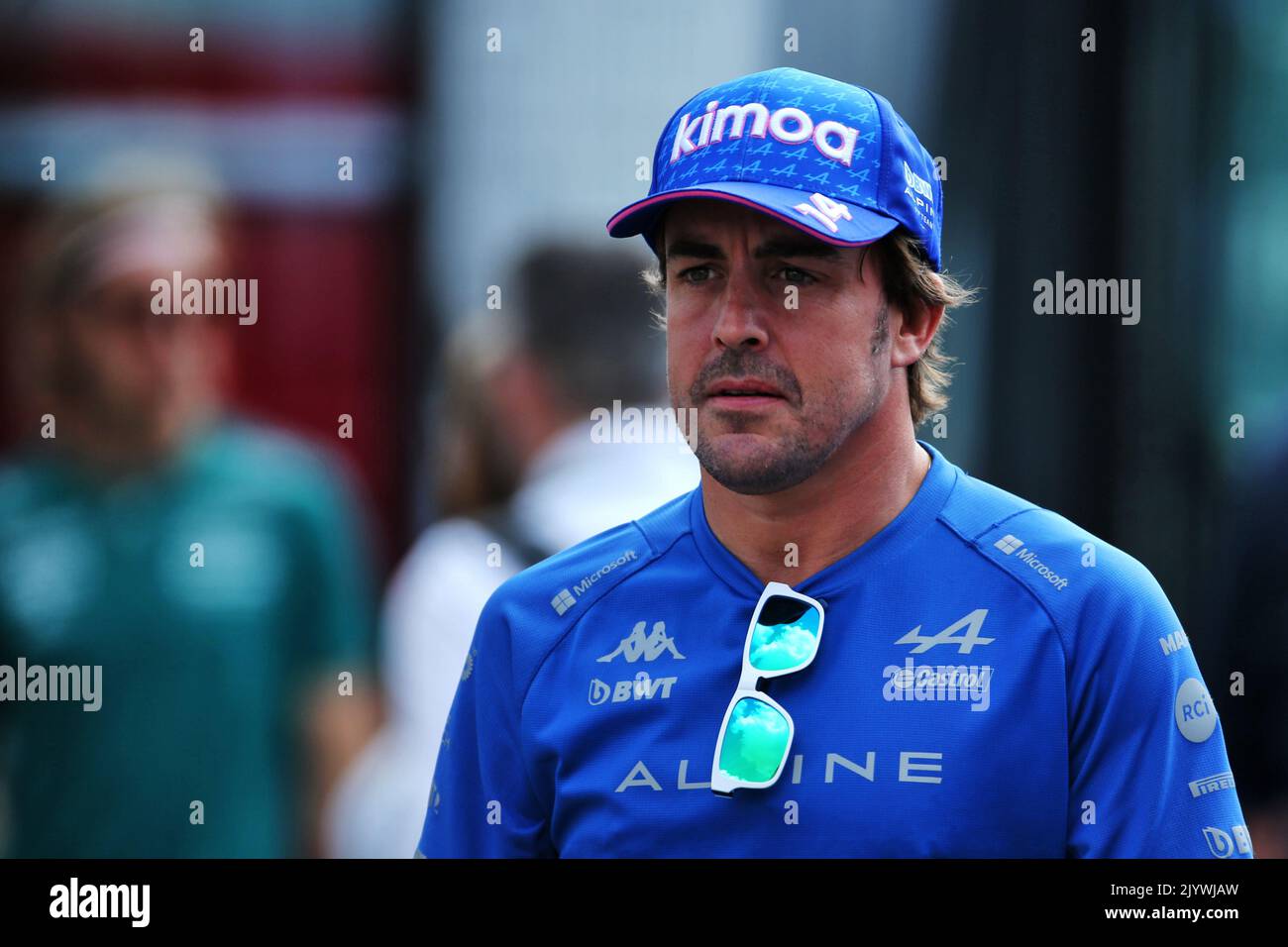 Fernando Alonso (ESP) Alpine F1 Team. 08.09.2022. Formula 1 World ...