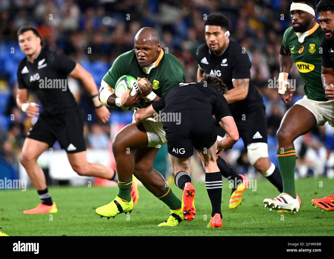 Springboks player Bongi Mbonambi during the Round 6 Rugby Championship ...