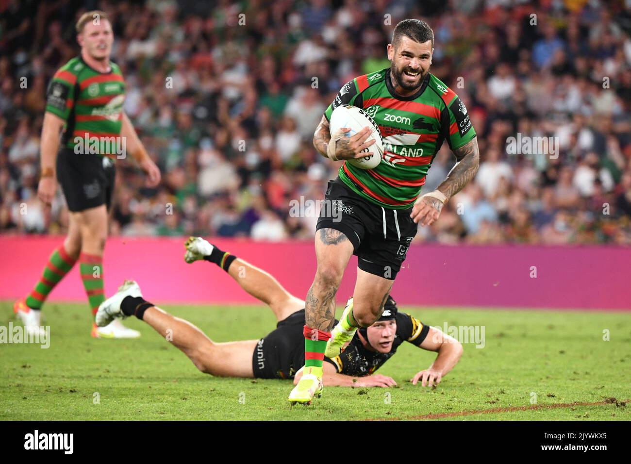 Rabbitohs Adam Reynolds in action during the NRL Grand Final between ...