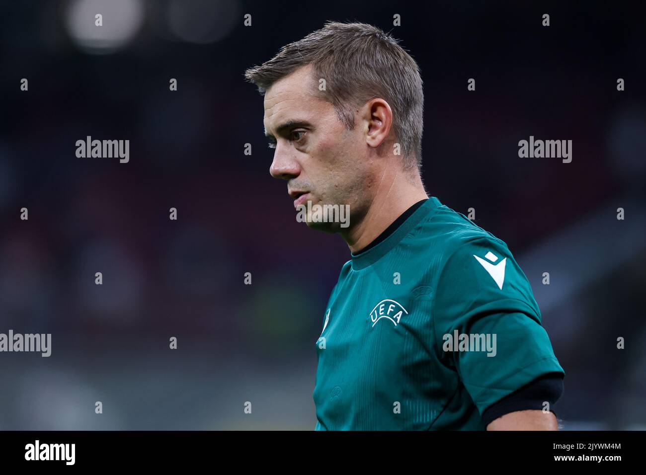 Milan, Italy. 07th Sep, 2022. Referee Clement Turpin seen during the ...