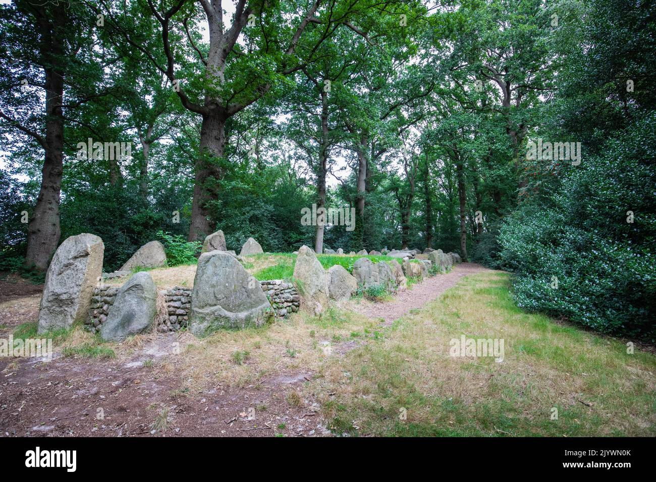 Dolmen D43, Westenesch municipality of Emmen in the Dutch province of ...