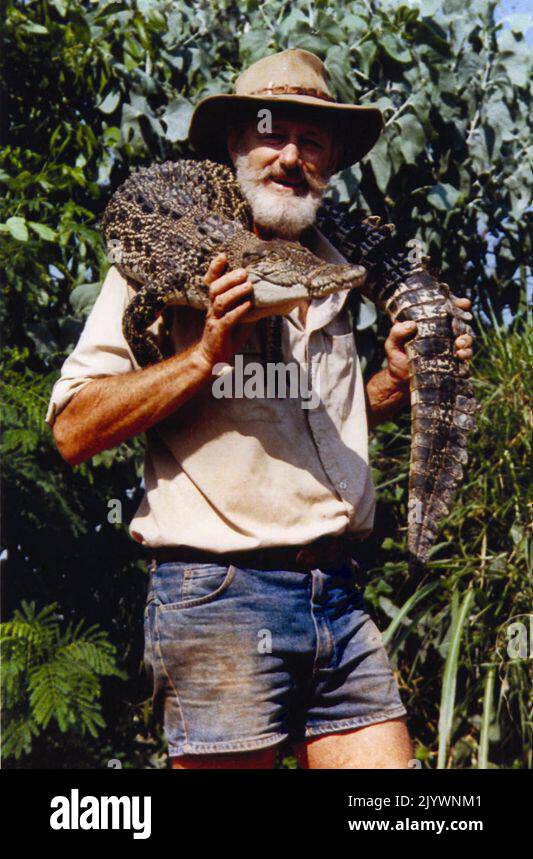 A photo supplied Sept. 23, 2010 of the original crocodile hunter ...