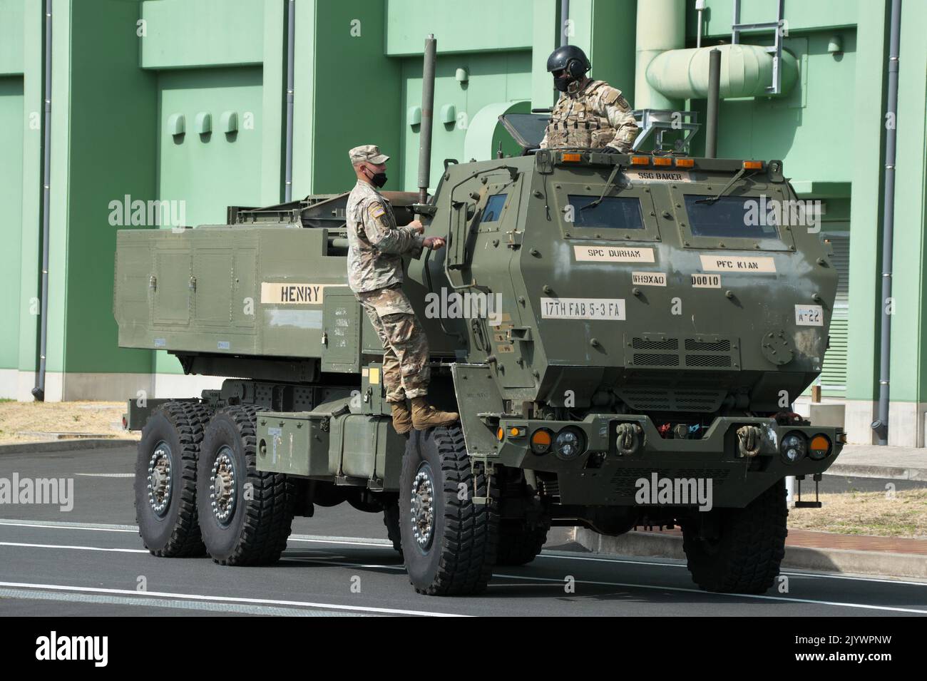Amami, Japan. 08th Sep, 2022. U.S. Army's HIMARS(High Mobility ...