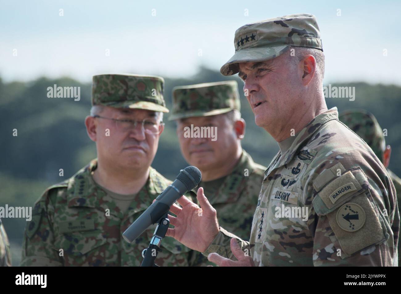Amami, Japan. 08th Sep, 2022. Gen. Charles A. Flynn, U.S. Army Pacific ...