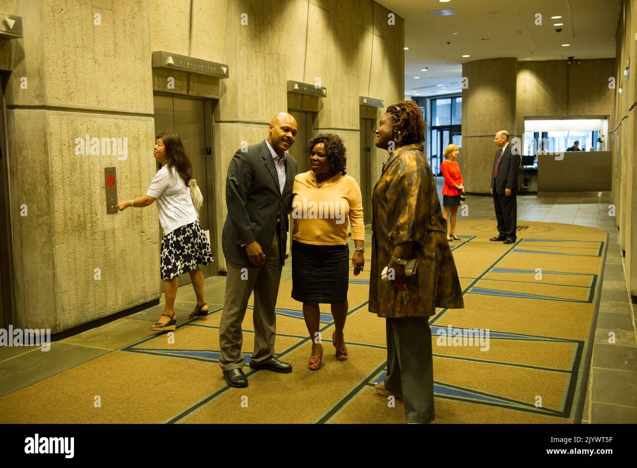 Welcome back employees hi-res stock photography and images - Alamy