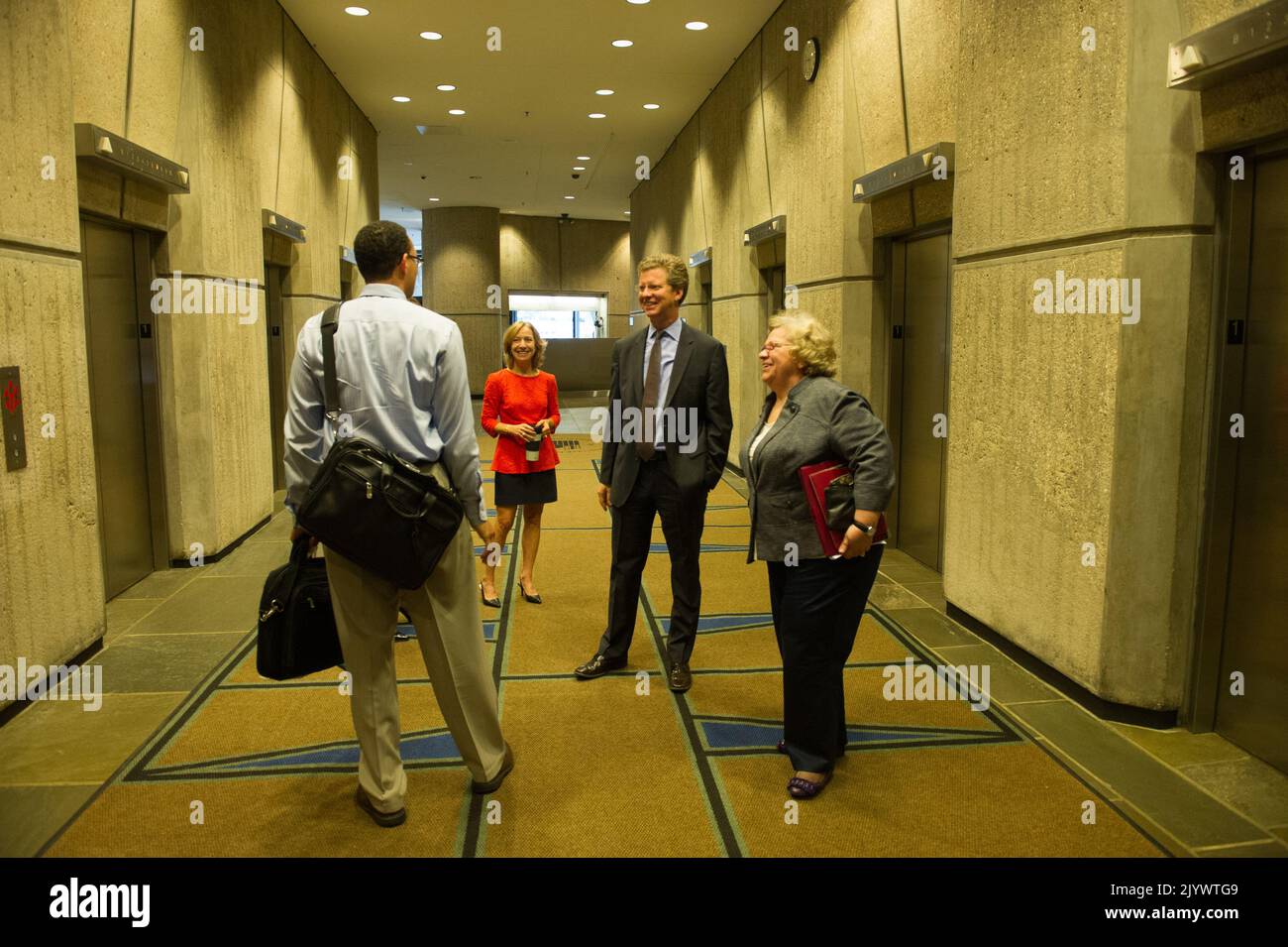 Welcome back employees hi-res stock photography and images - Alamy