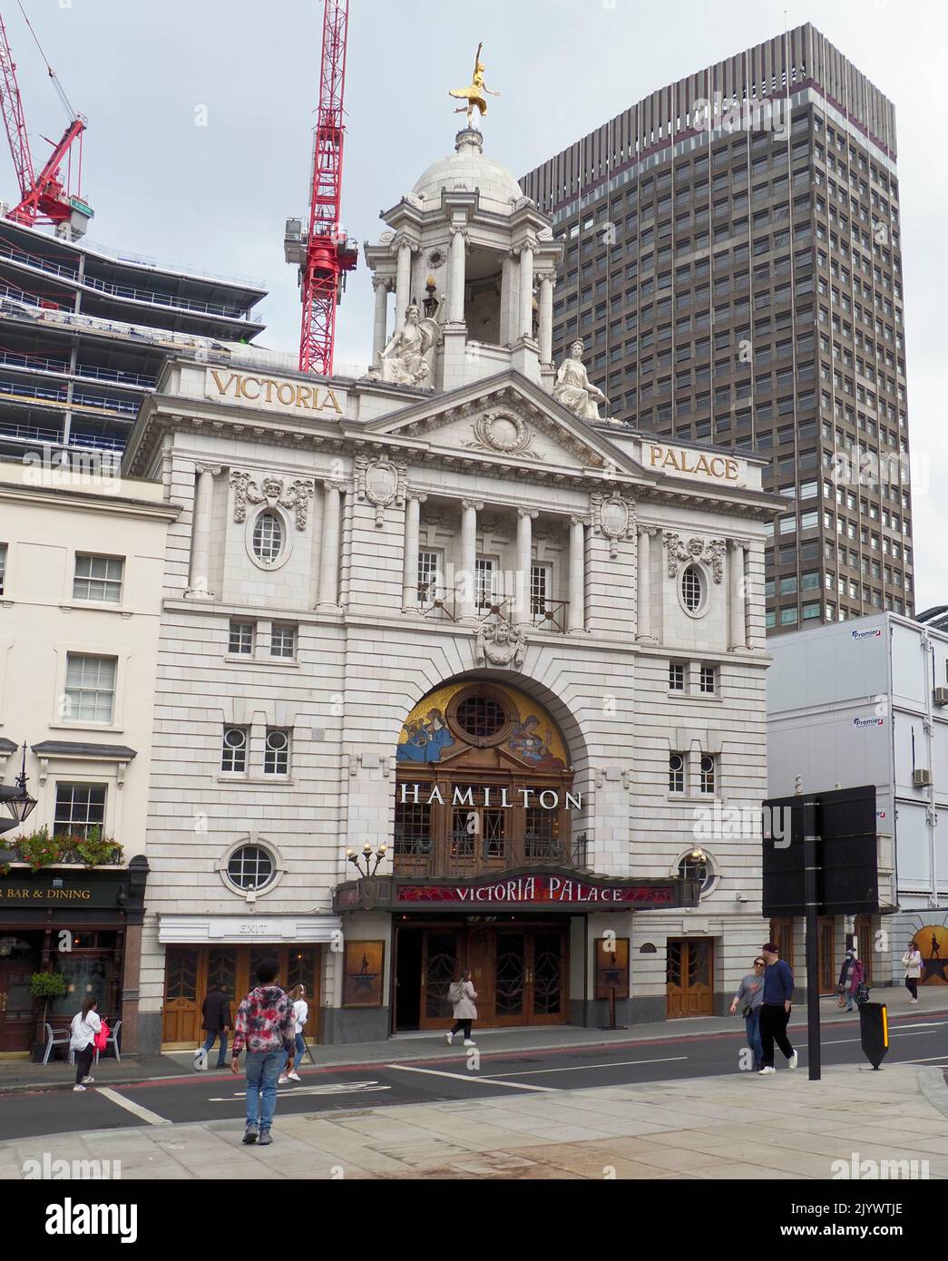 Victoria Palace Theatre, Victoria Street, London,England,UK Stock Photo - Alamy