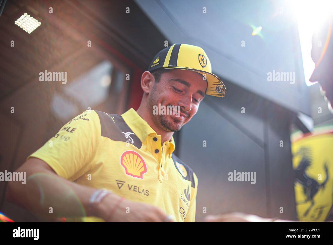 #16 Charles Leclerc, Scuderia Ferrari during the Italian GP, 8-11 ...
