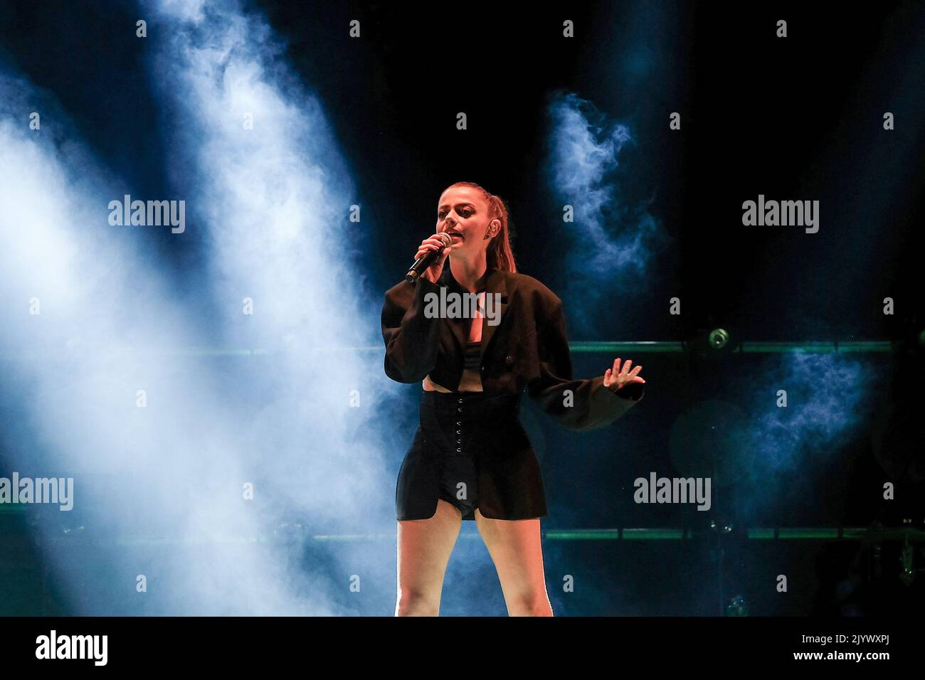 Verona, Italy. 7th September 2022. The italian singer Annalisa Scarrone ...