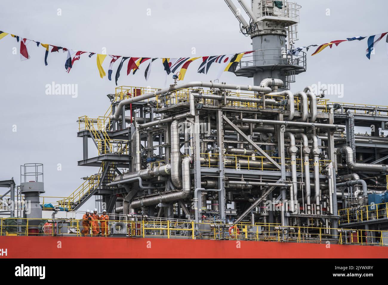 Floating storage regasification units hi-res stock photography and ...