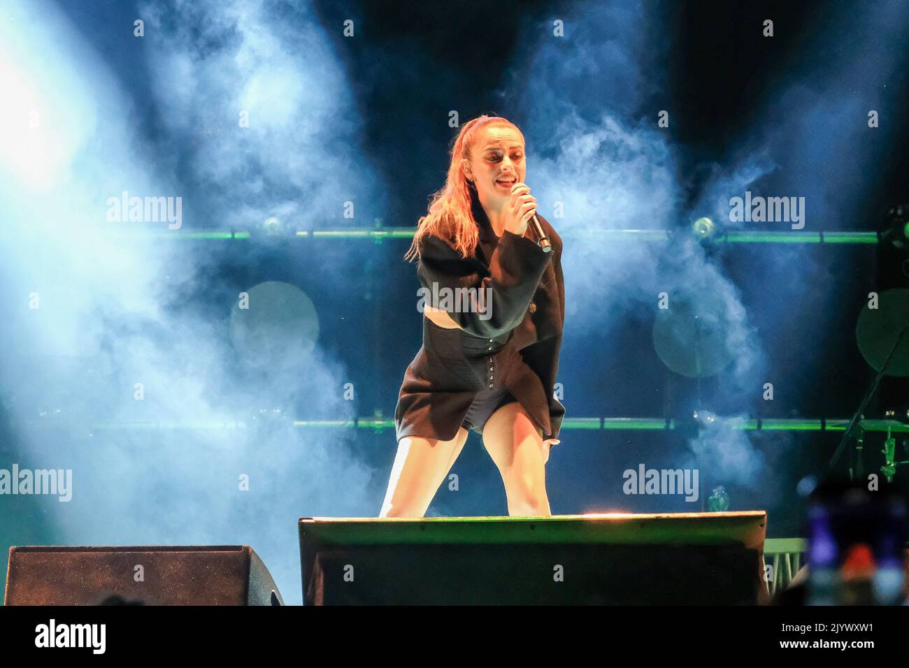 Verona, Italy. 7th September 2022. The italian singer Annalisa Scarrone ...