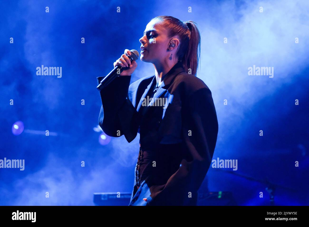 Verona, Italy. 7th September 2022. The italian singer Annalisa Scarrone ...
