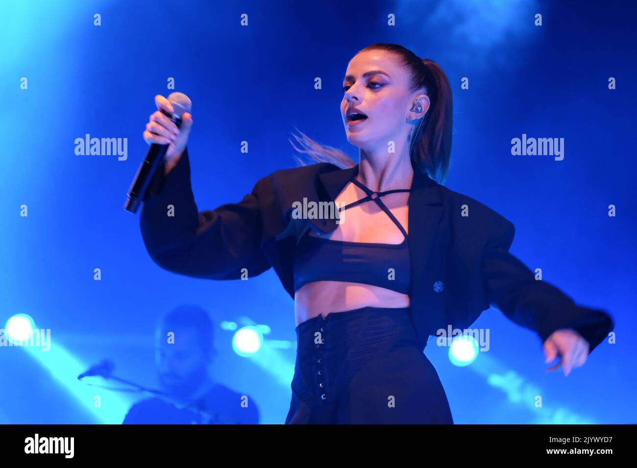 Verona, Italy. 7th September 2022. The italian singer Annalisa Scarrone ...