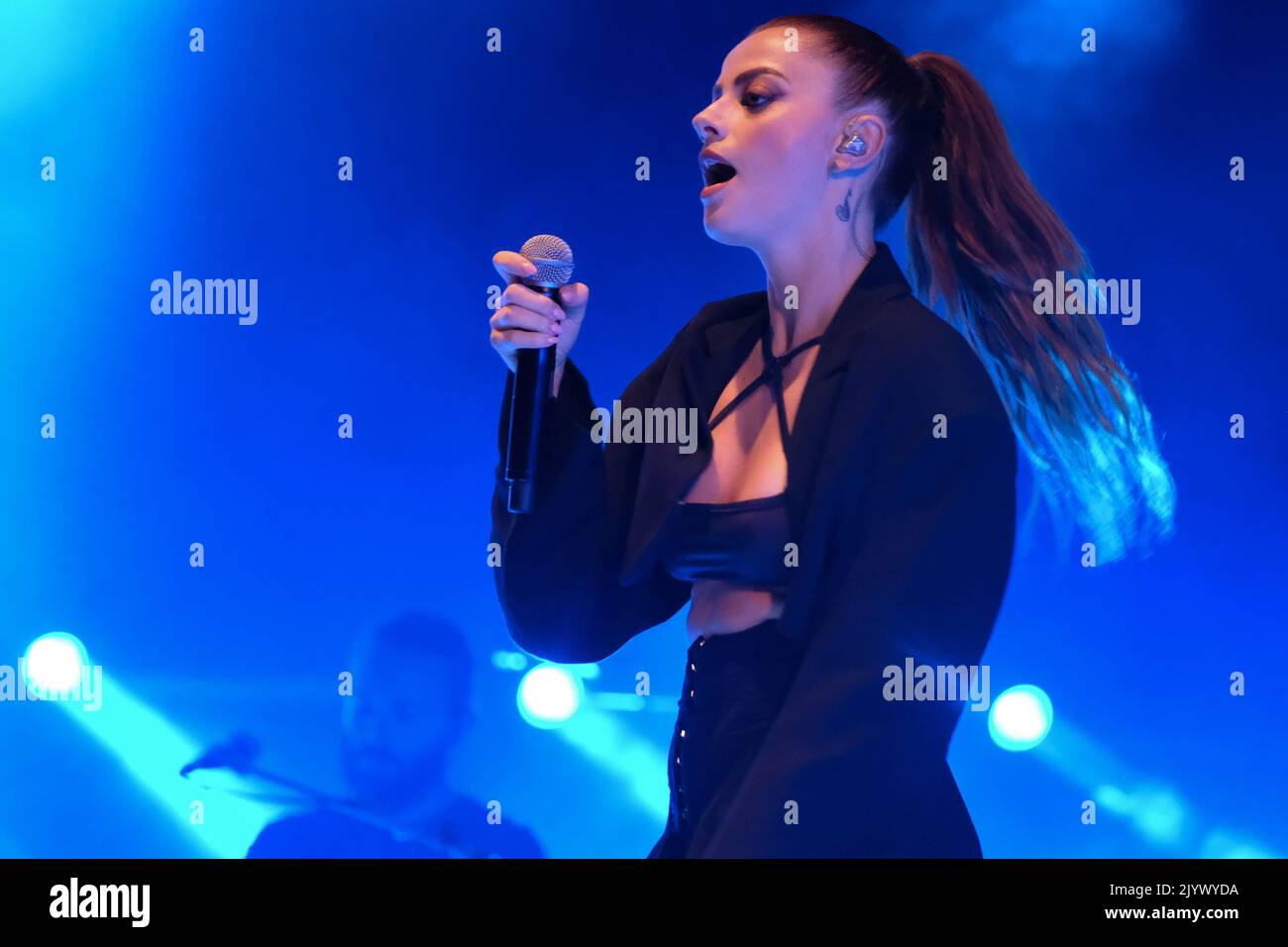 Verona, Italy. 7th September 2022. The italian singer Annalisa Scarrone ...
