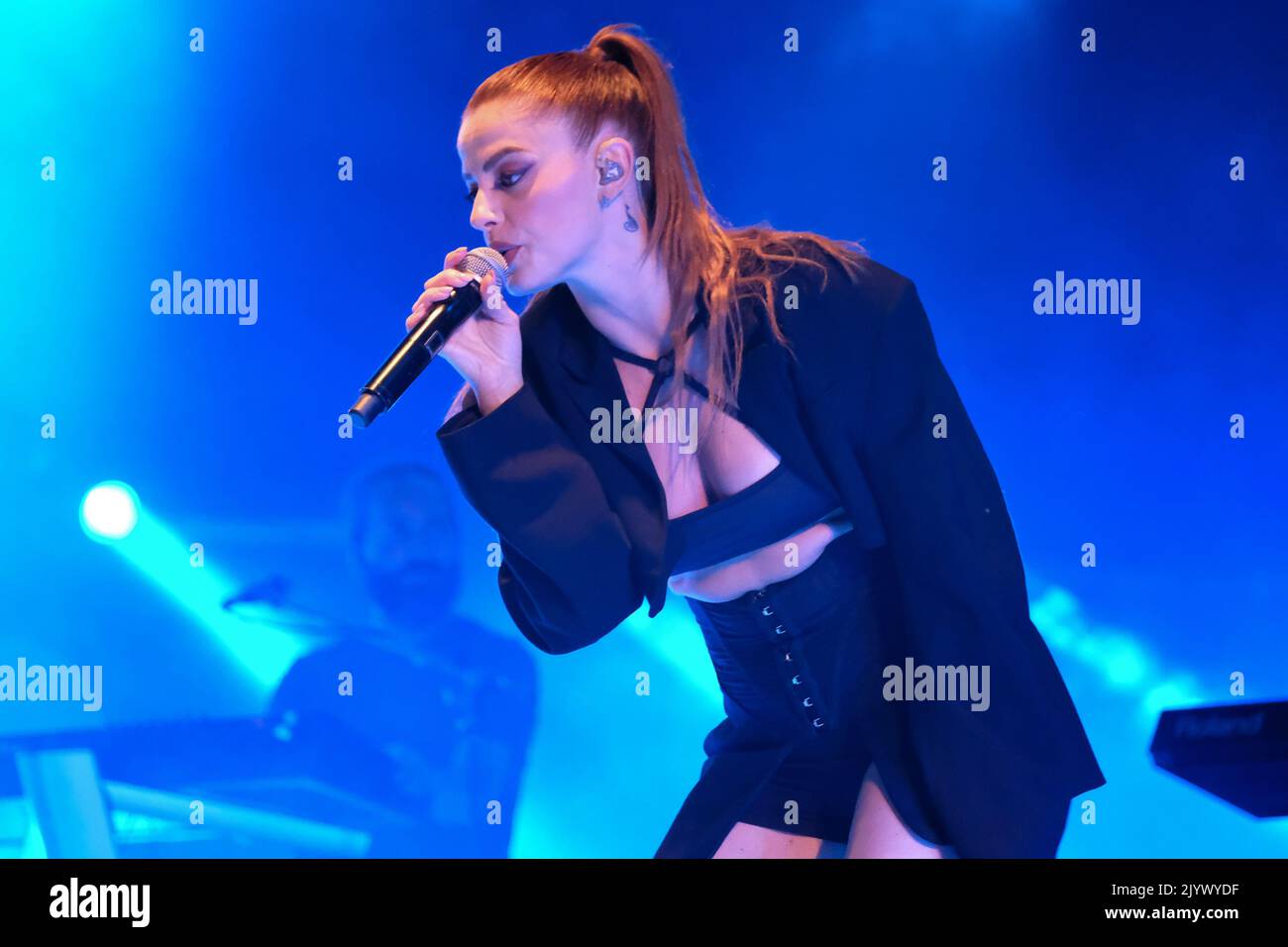 Verona, Italy. 7th September 2022. The italian singer Annalisa Scarrone ...