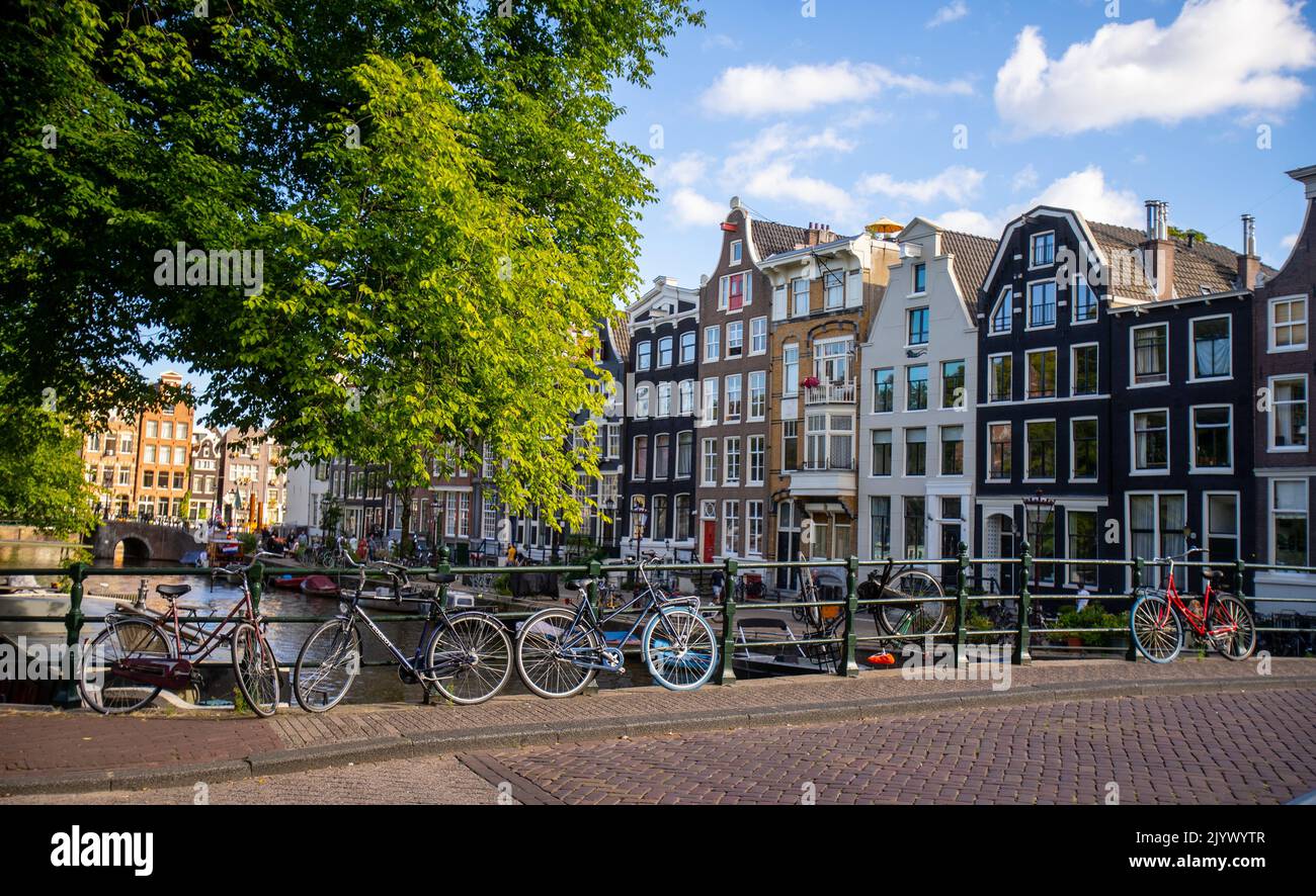 Bicycle of Amsterdam, Netherlands Stock Photo - Alamy
