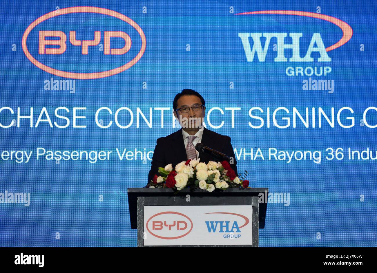 Bangkok, Thailand. 8th Sep, 2022. Liu Xueliang, the general manager of ...