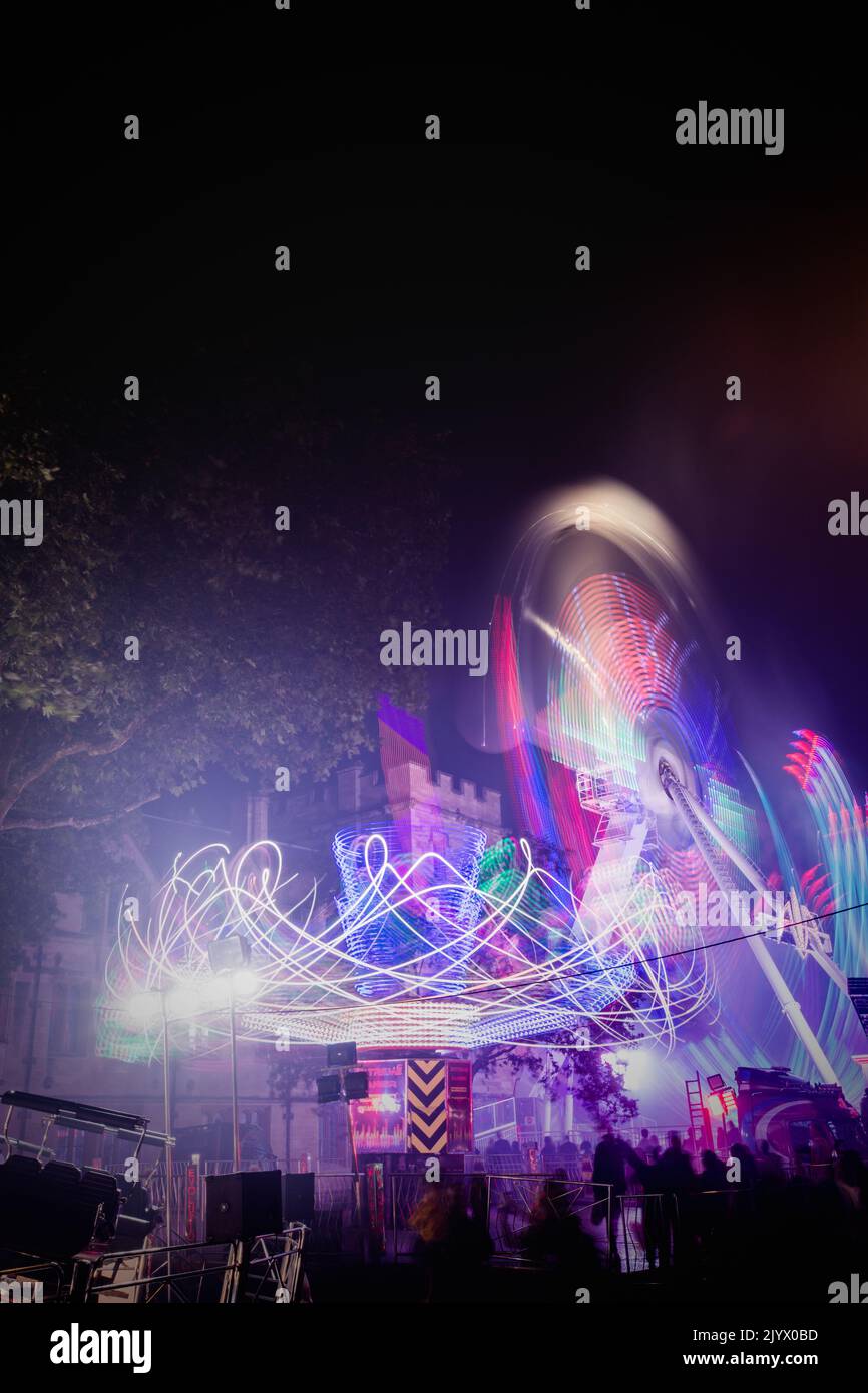 Air funfair ride hi-res stock photography and images - Alamy