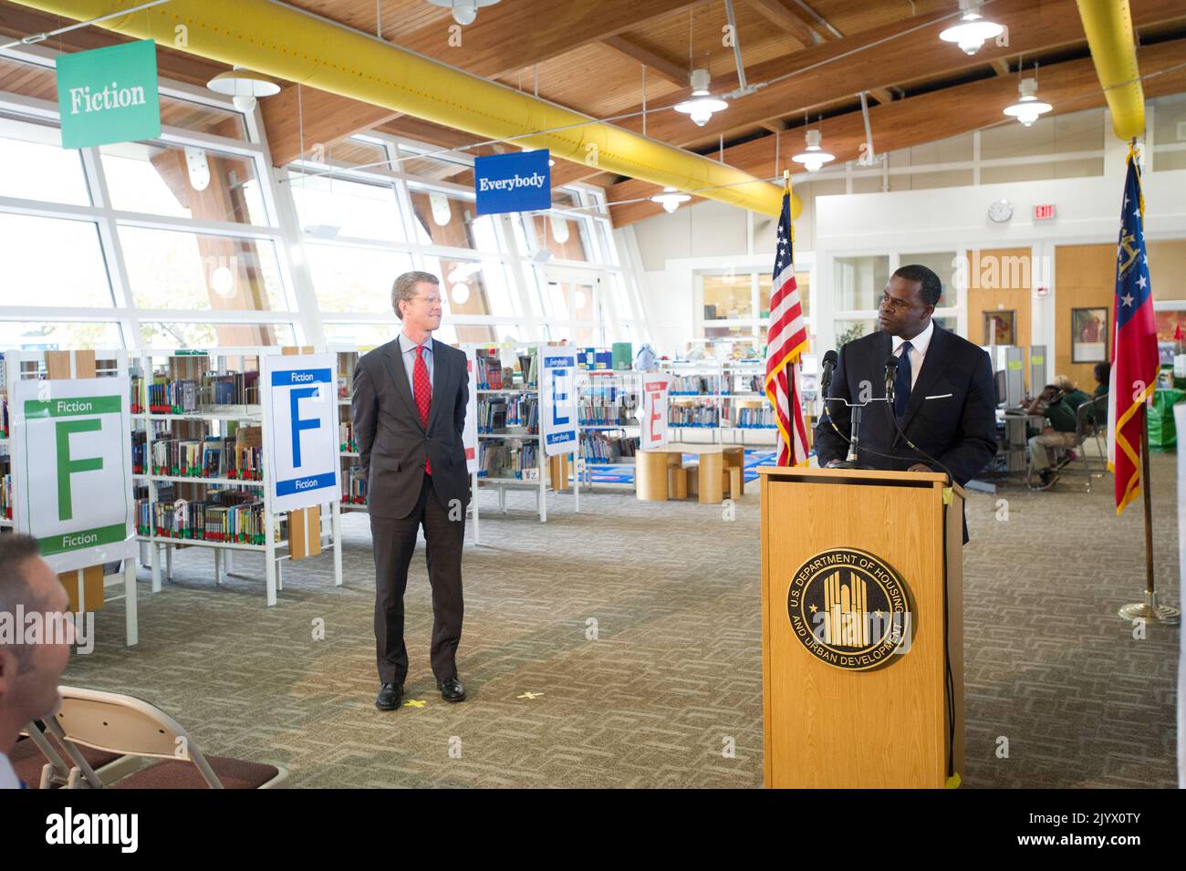 Visit of Secretary Shaun Donovan to Atlanta, Georgia for tour of the ...