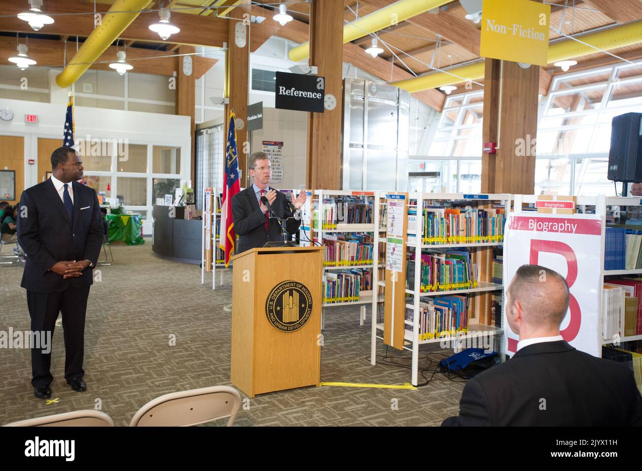 Visit of Secretary Shaun Donovan to Atlanta, Georgia for tour of the ...