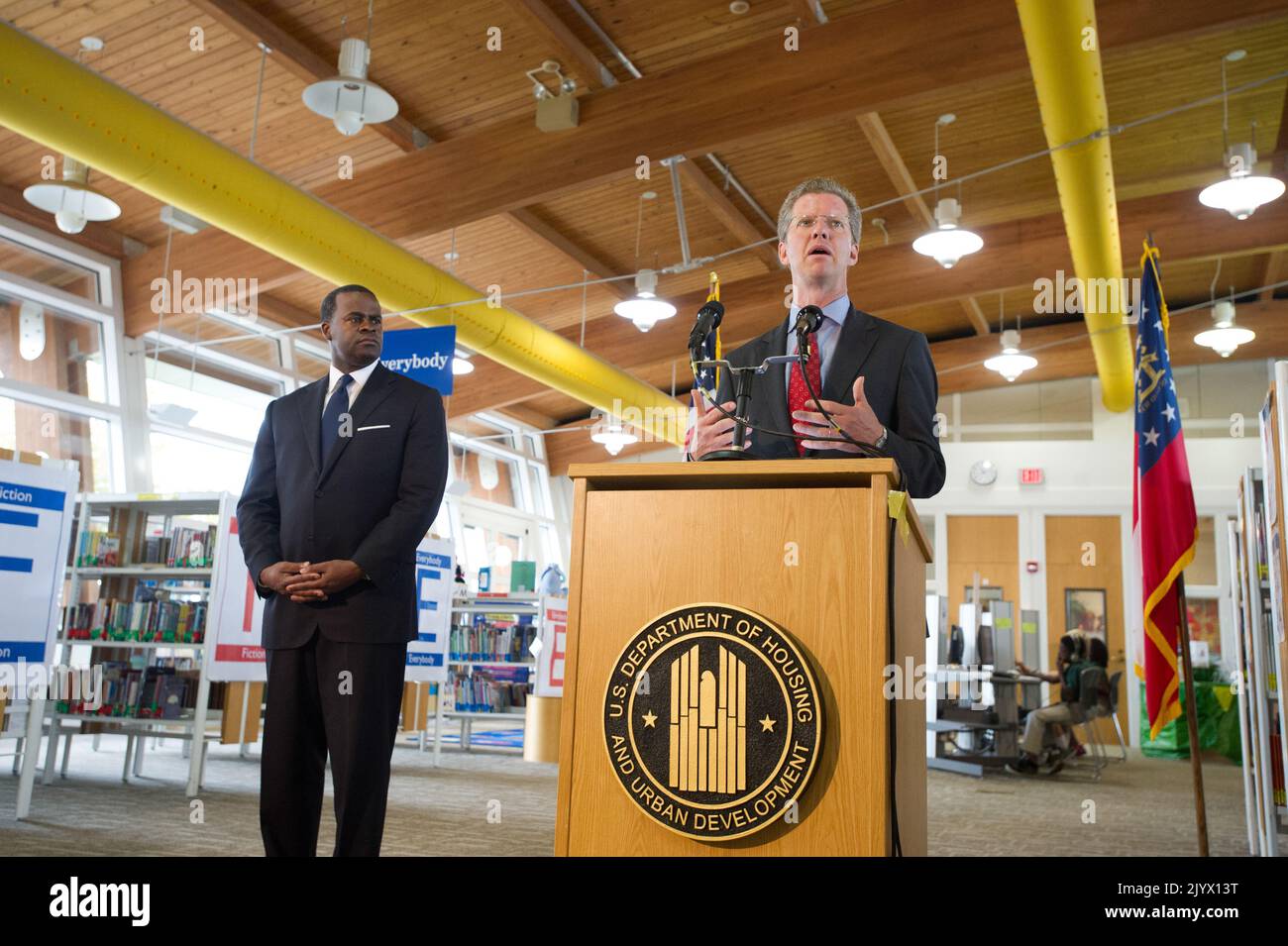 Visit of Secretary Shaun Donovan to Atlanta, Georgia for tour of the ...