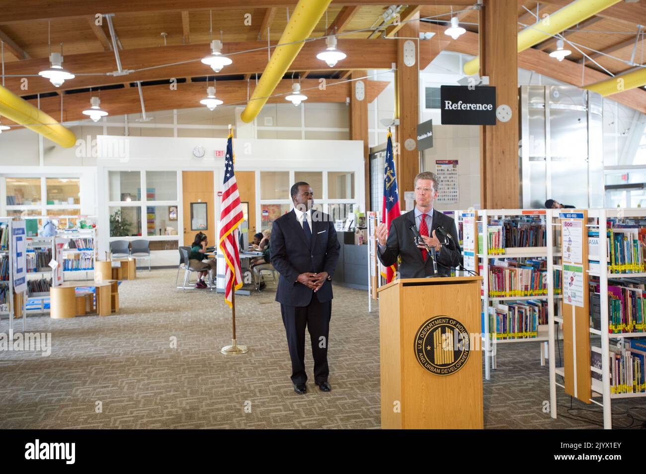 Visit of Secretary Shaun Donovan to Atlanta, Georgia for tour of the ...
