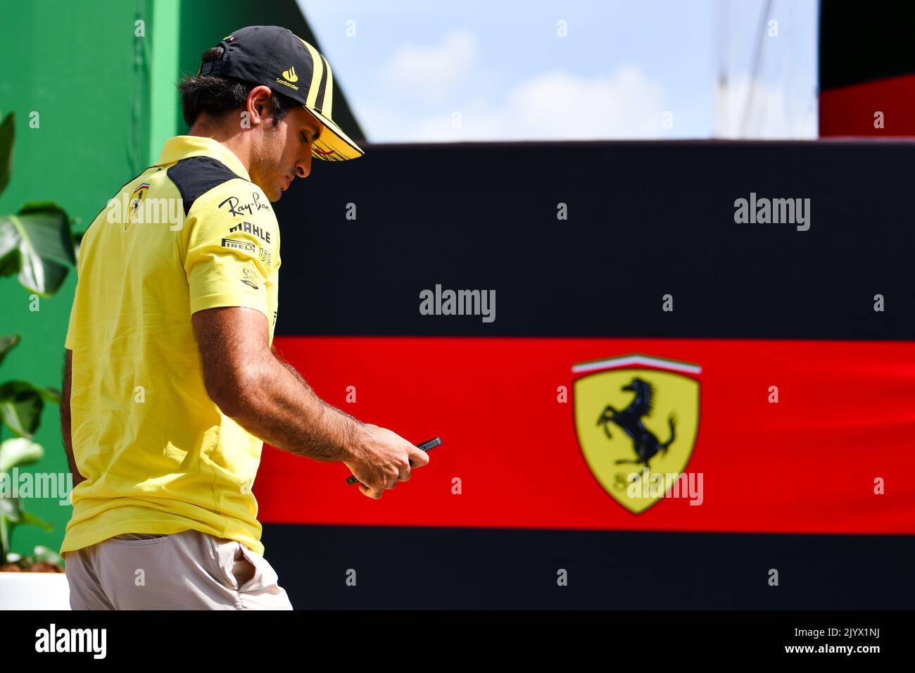 Monza, Mezzolombardo, Italy. 8th Sep, 2022. Spanish driver CARLOS SAINZ ...
